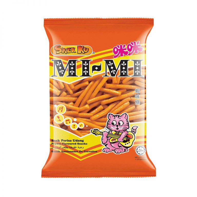 MIMI Prawn Flavoured Snacks 22g x 16 packs *Free Snack – TOPSNACKSHOP